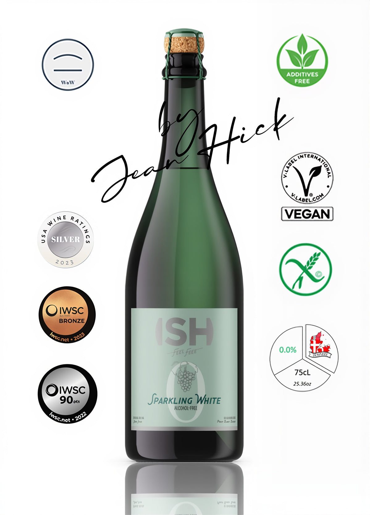 ISH Sparkling White Cuvée 0.0% 🍾 | Premium Alcohol-Free Sparkling – NAD ...